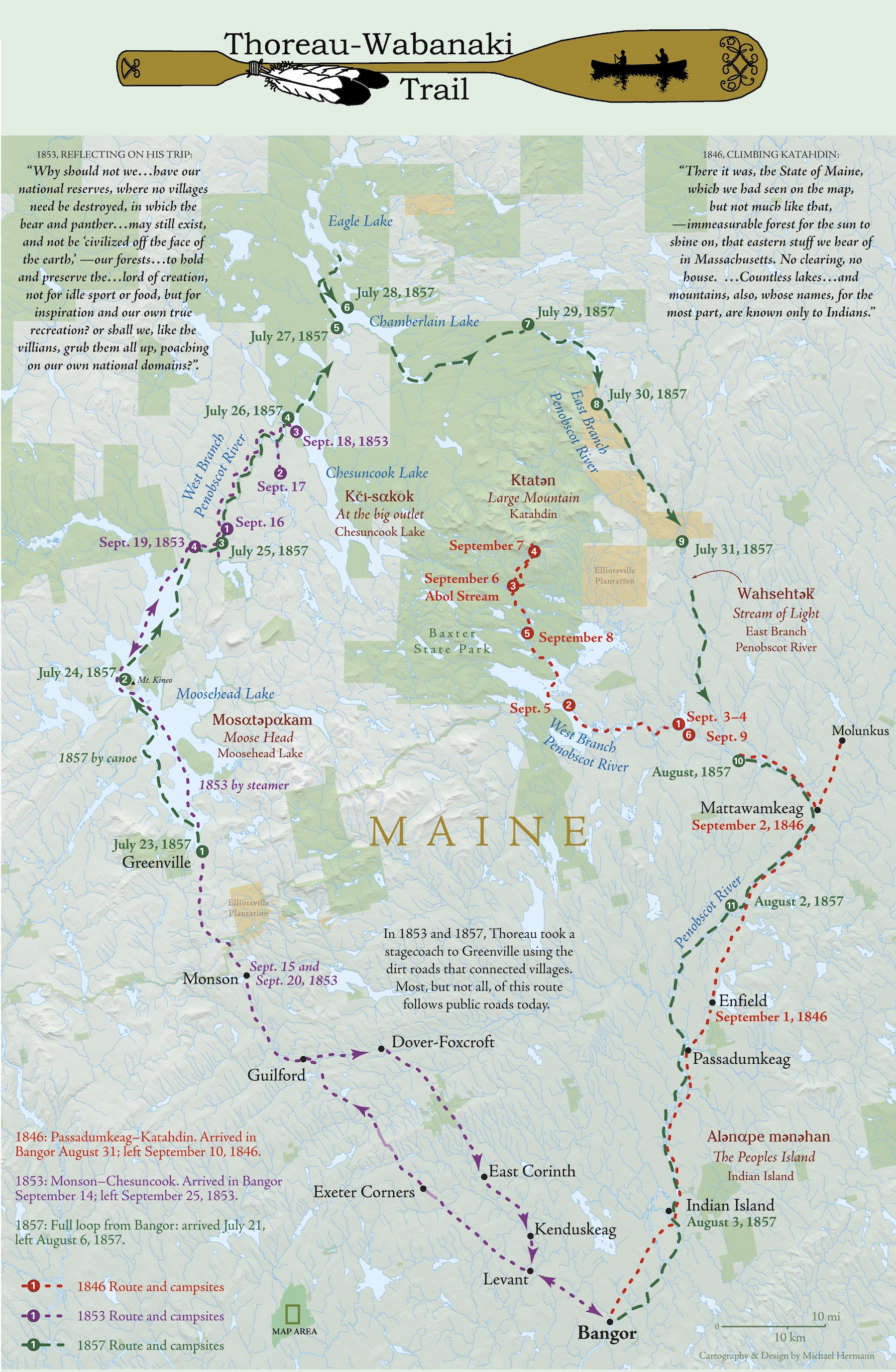 Thoreau-Wabanaki Trail Map – 2026 Thoreau-Wabanaki Trail Festival
